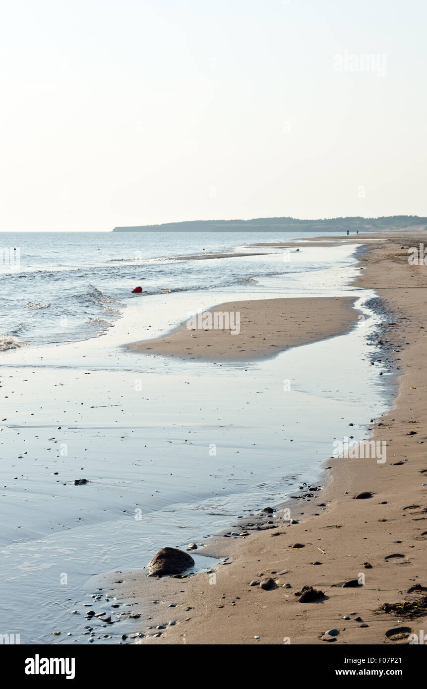 Red sand beach at Prince Edward Island, Canada Stock Photo - Alamy