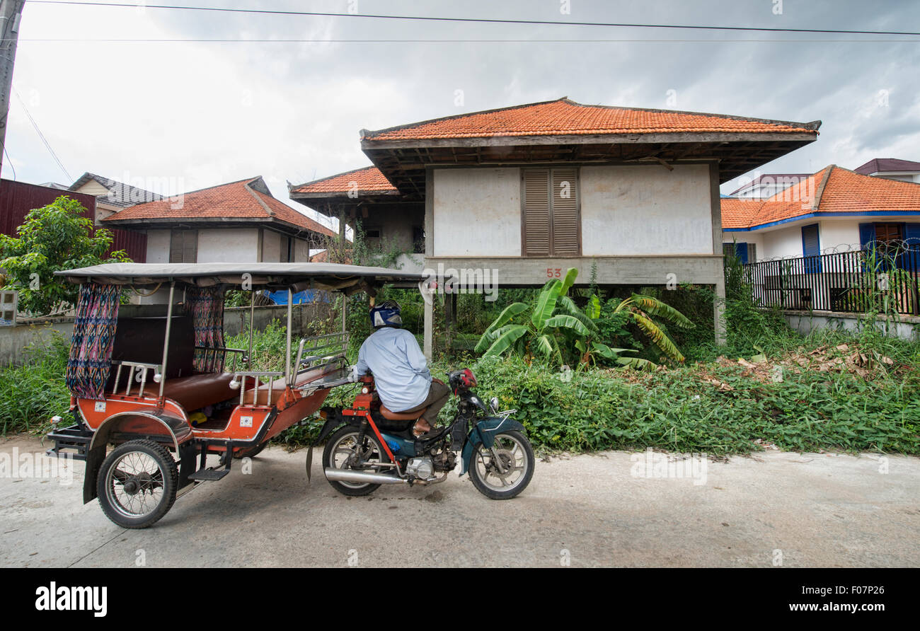 The 100 Year Houses Project, part of the New Khmer Architecture movement of the 1960's, Phnom ...