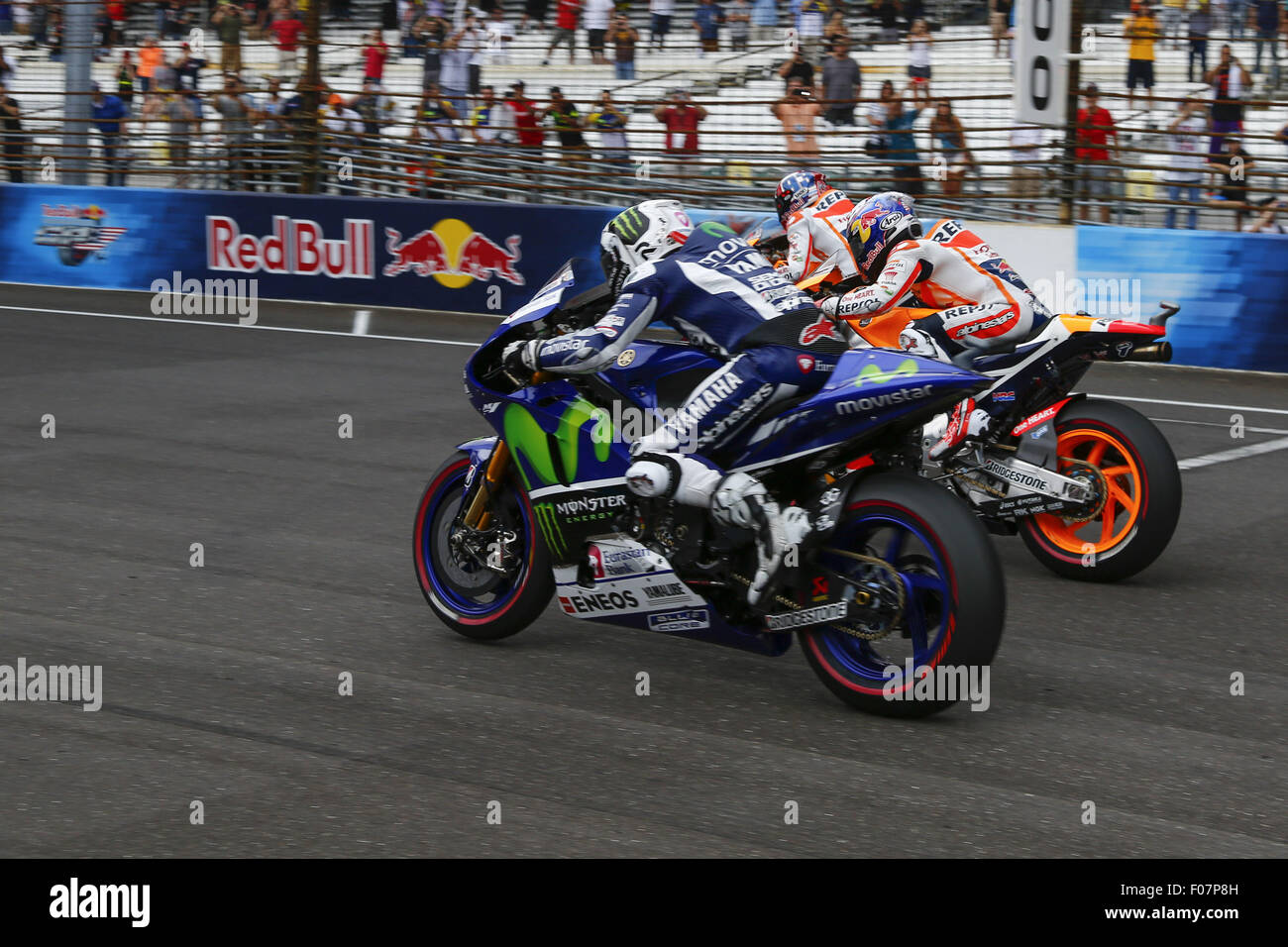 Indianapolis, Indiana, USA. 9th Aug, 2015. 93The Moto GP World ...