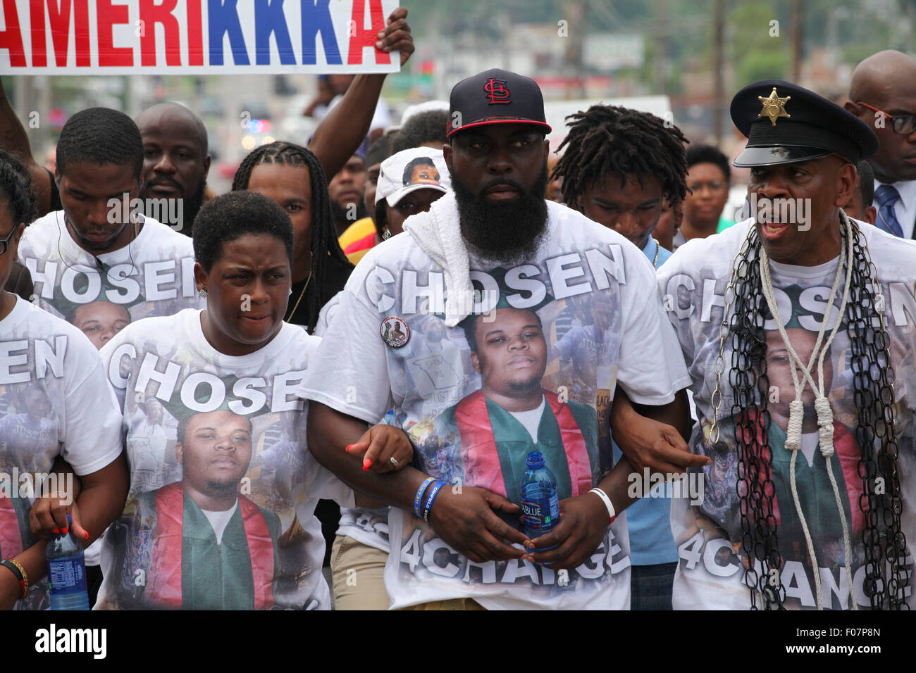 Michael brown memorial ferguson hi-res stock photography and images - Alamy