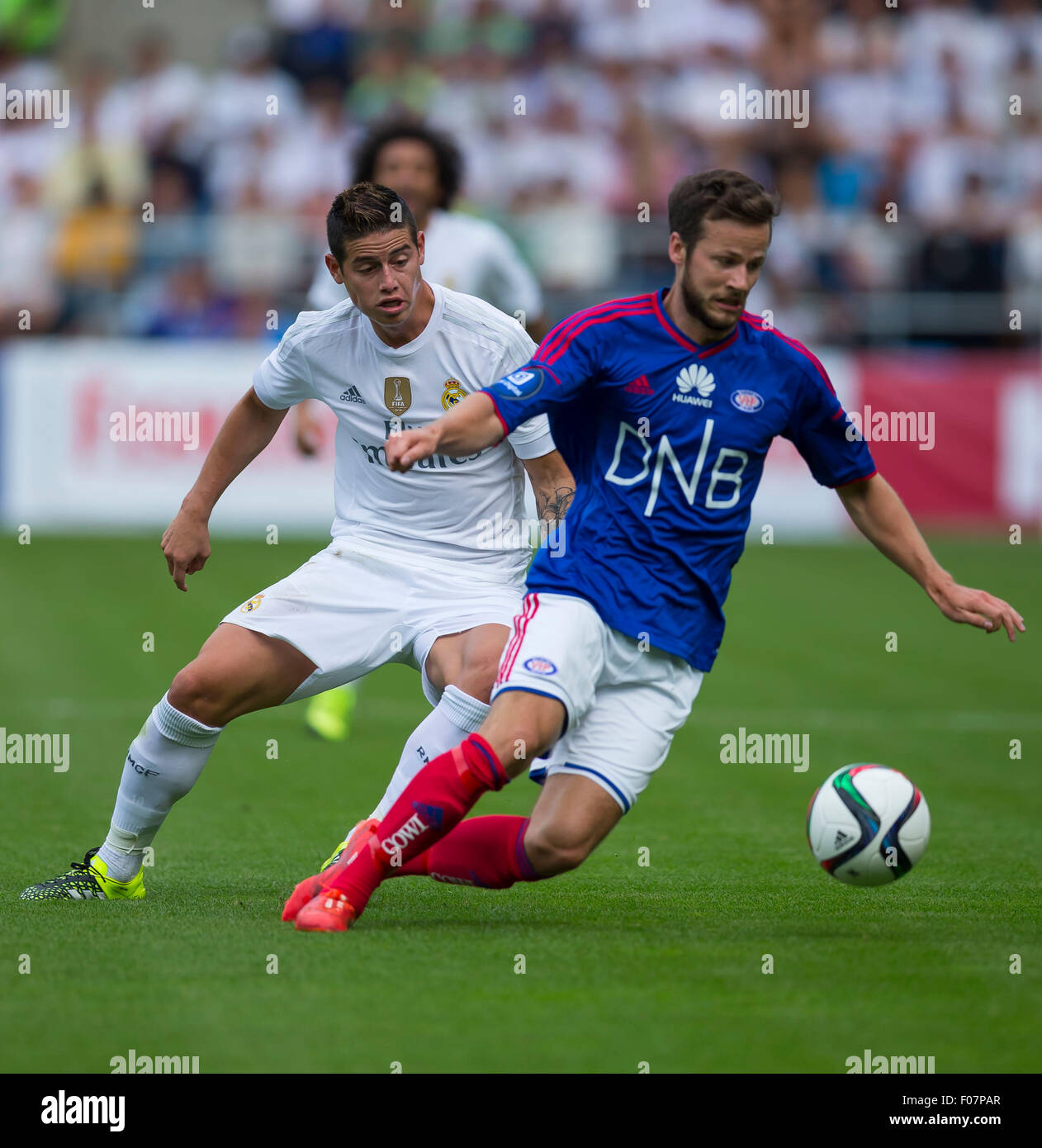 Oslo, Norway. 09th Aug, 2015. Pre - Season Football Friendly Valerenga ...