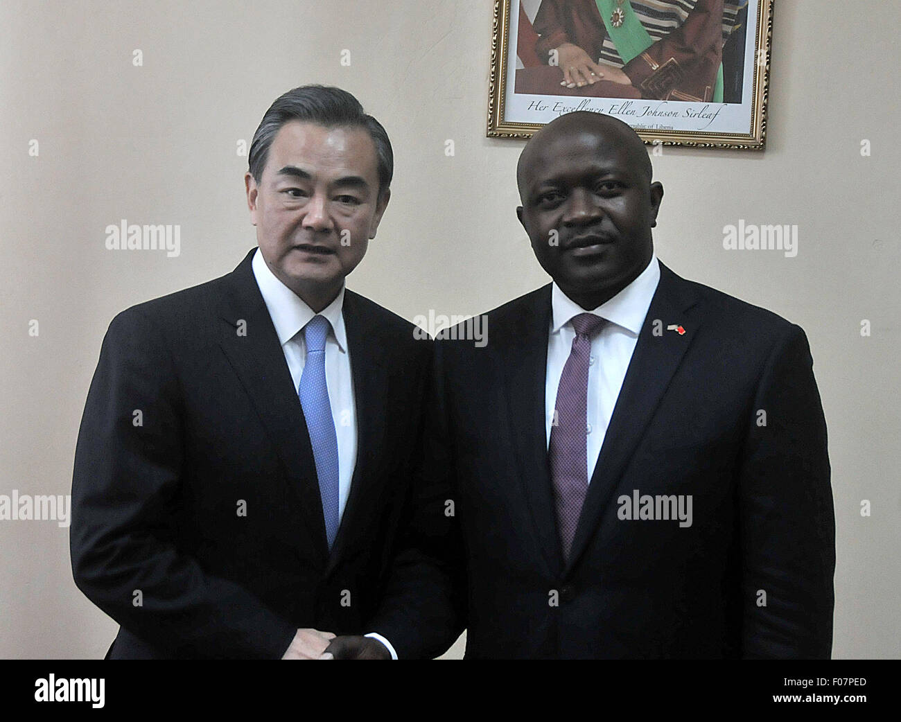 Liberia minister hi-res stock photography and images - Alamy