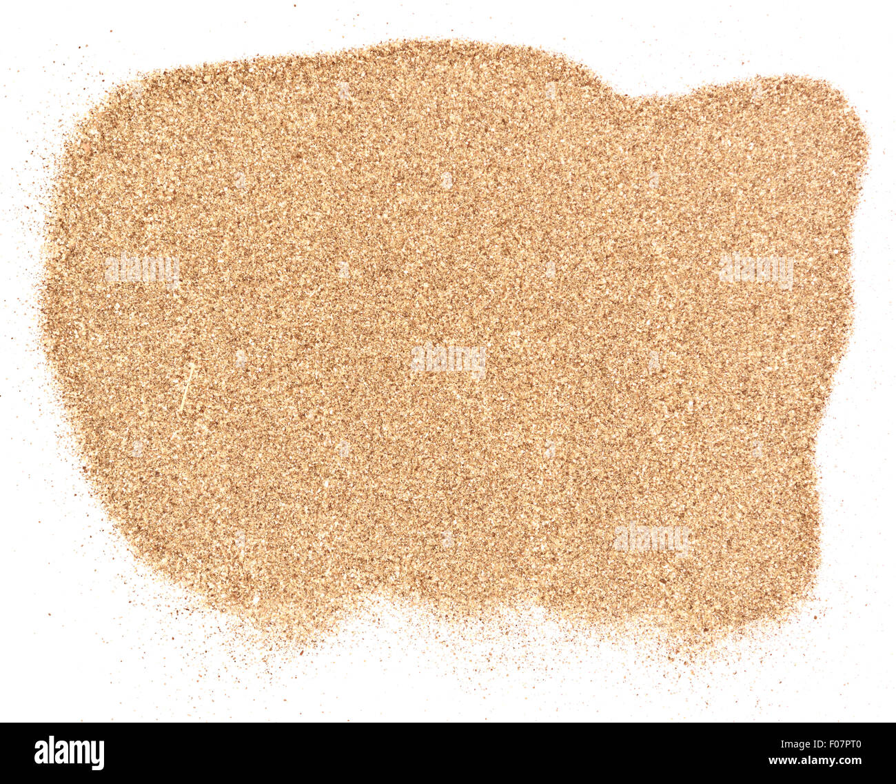 sand pile isolated on white background Stock Photo - Alamy