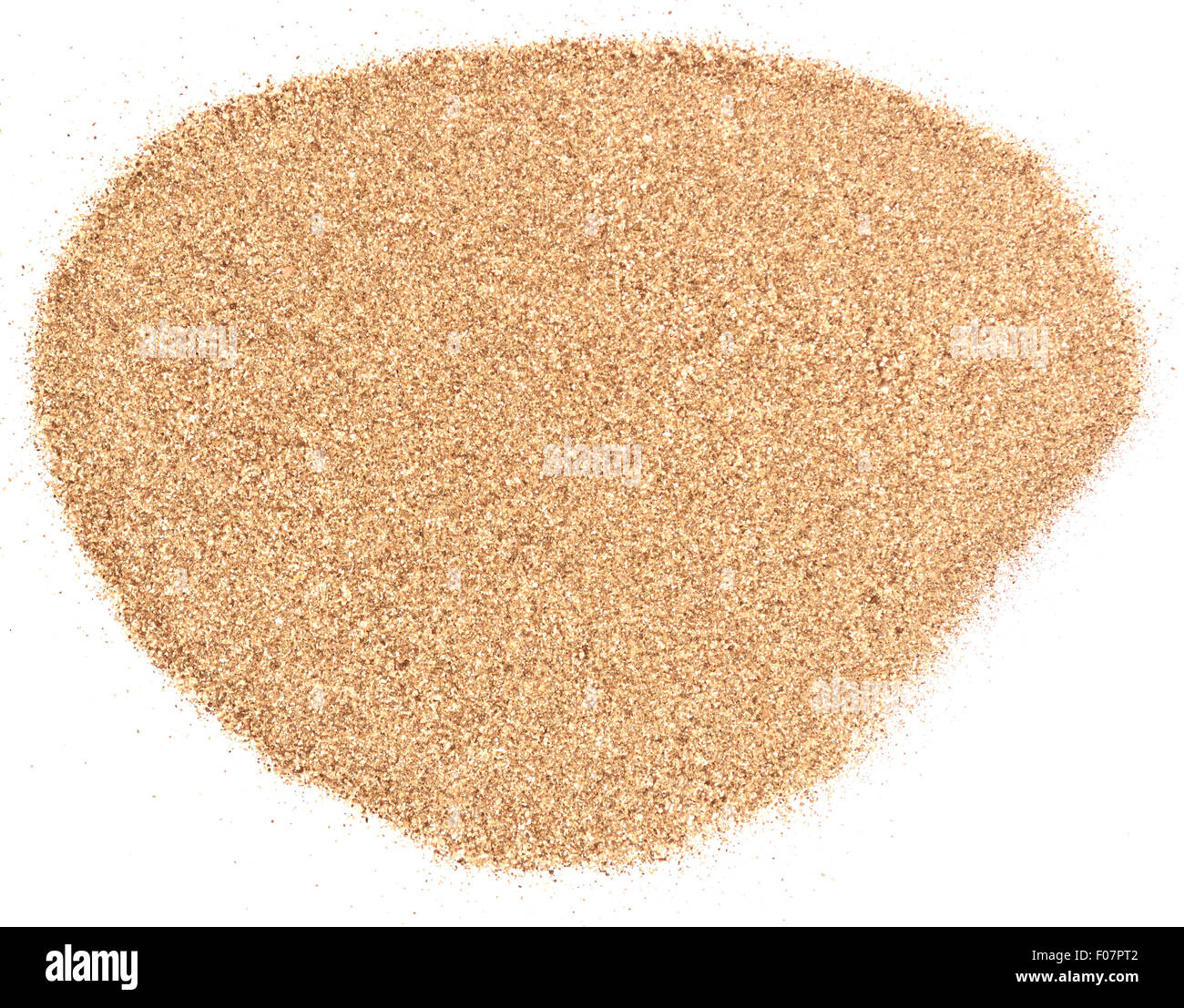 sand pile isolated on white background Stock Photo - Alamy