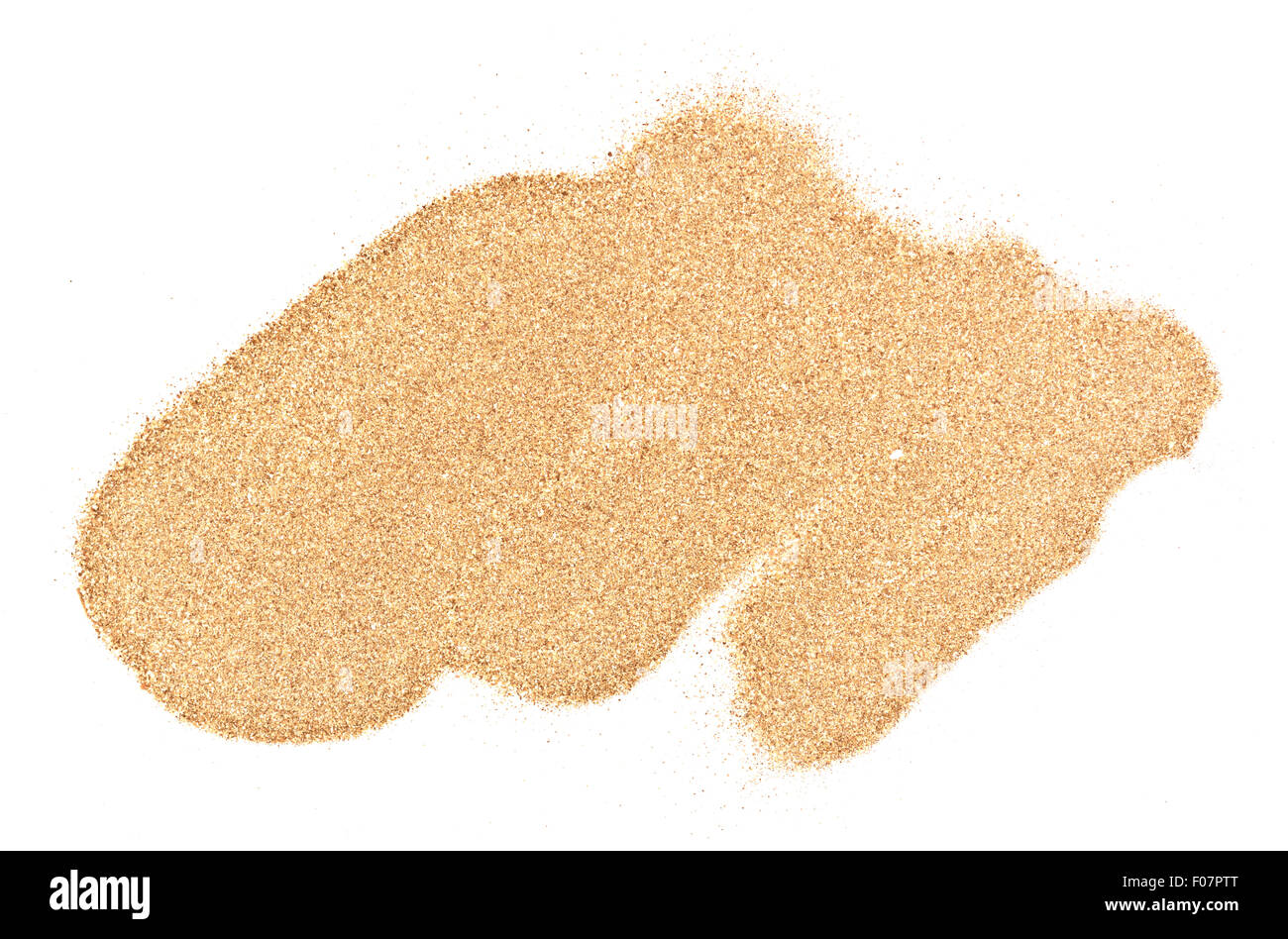 sand pile isolated on white background Stock Photo - Alamy