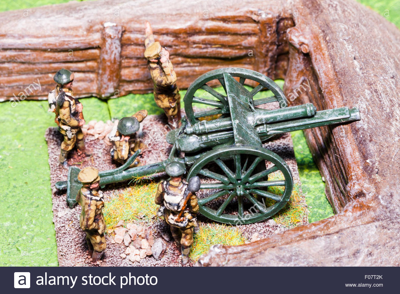 World War One Artillery Gun Stock Photos & World War One Artillery Gun ...
