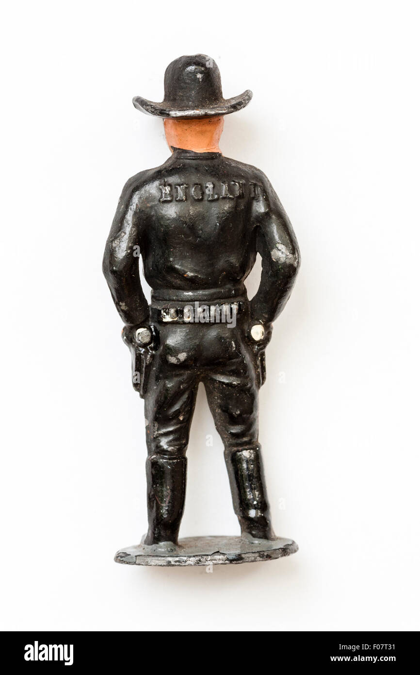 Crescent circa 1950's Metal lead Timpo cowboy figure. Standing, dressed ...