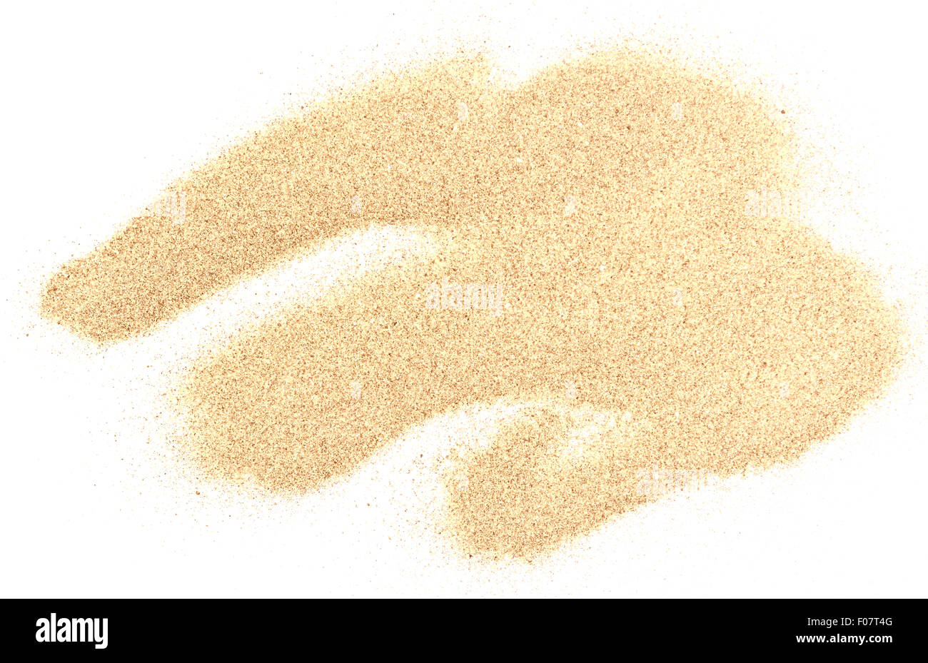 White sand on beautiful Cut Out Stock Images & Pictures - Alamy