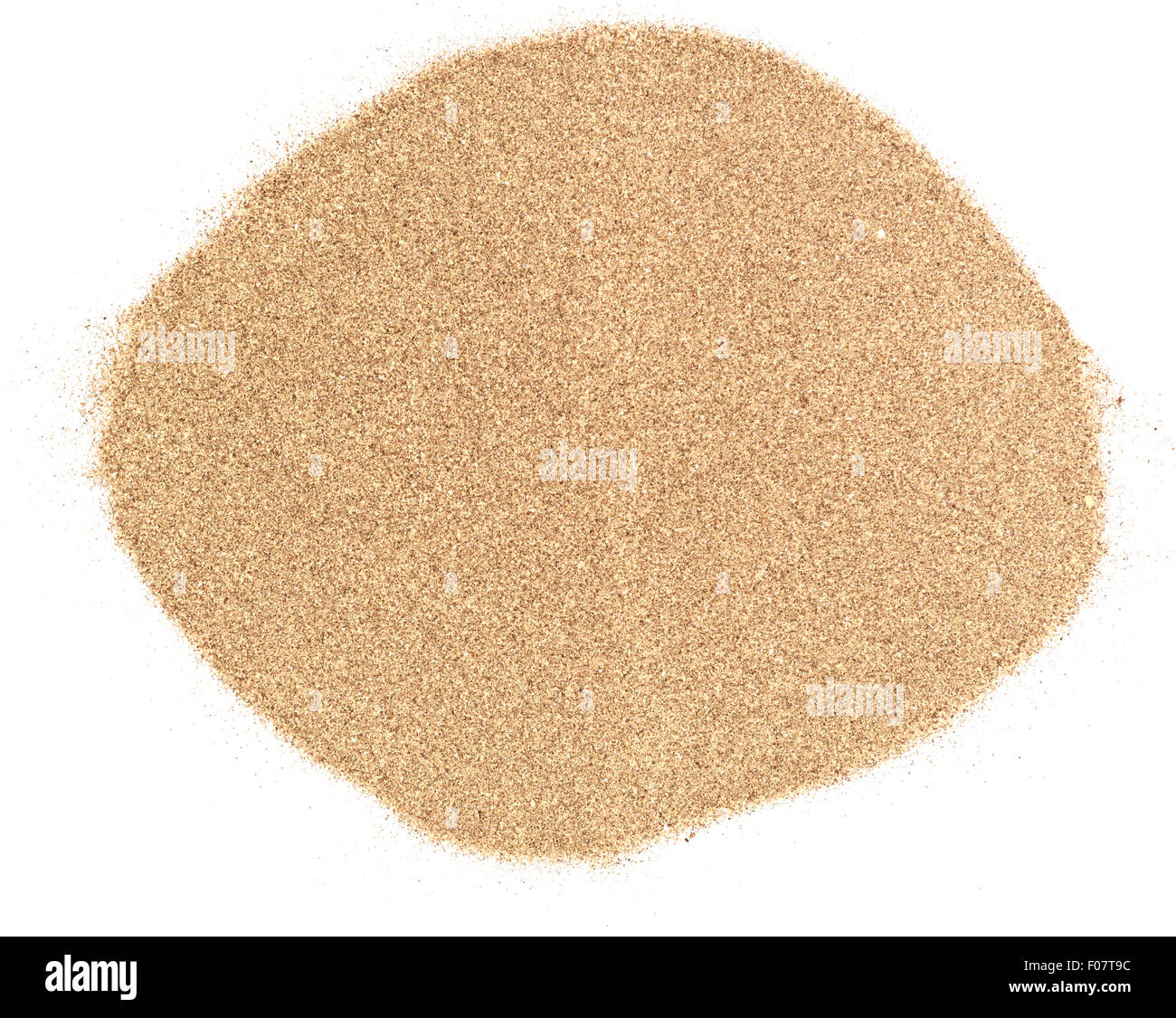 sand pile isolated on white background Stock Photo - Alamy