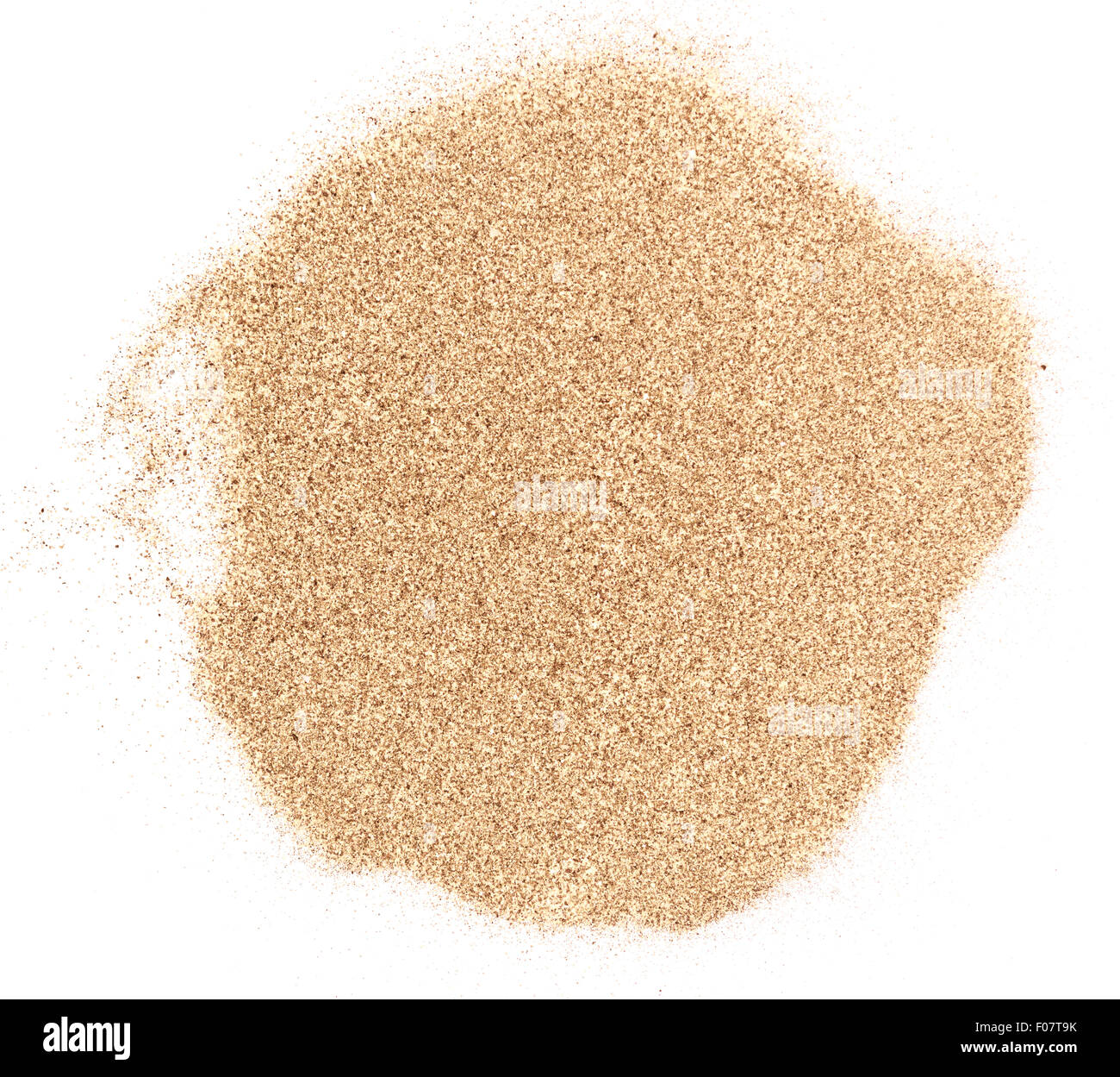 sand pile isolated on white background Stock Photo - Alamy