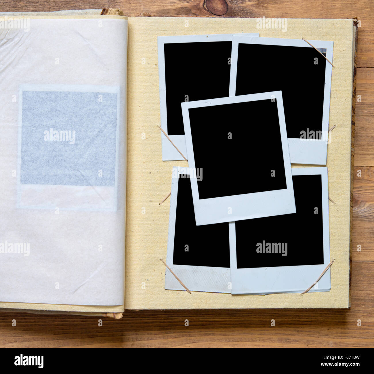 Vintage Photo Album Corners