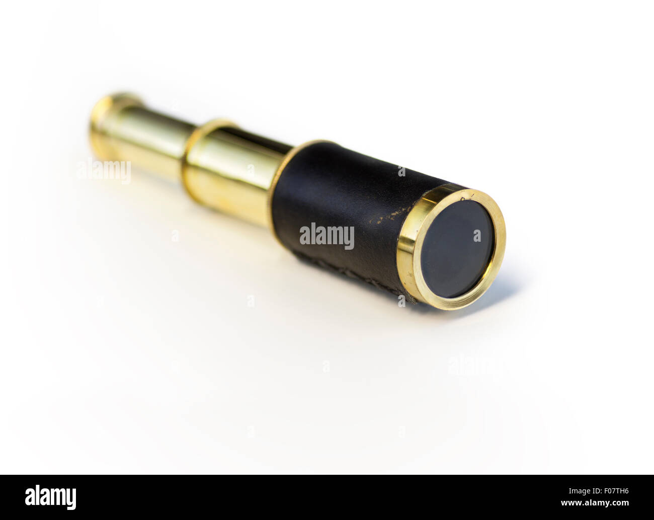 Old fashioned telescope Stock Photo - Alamy