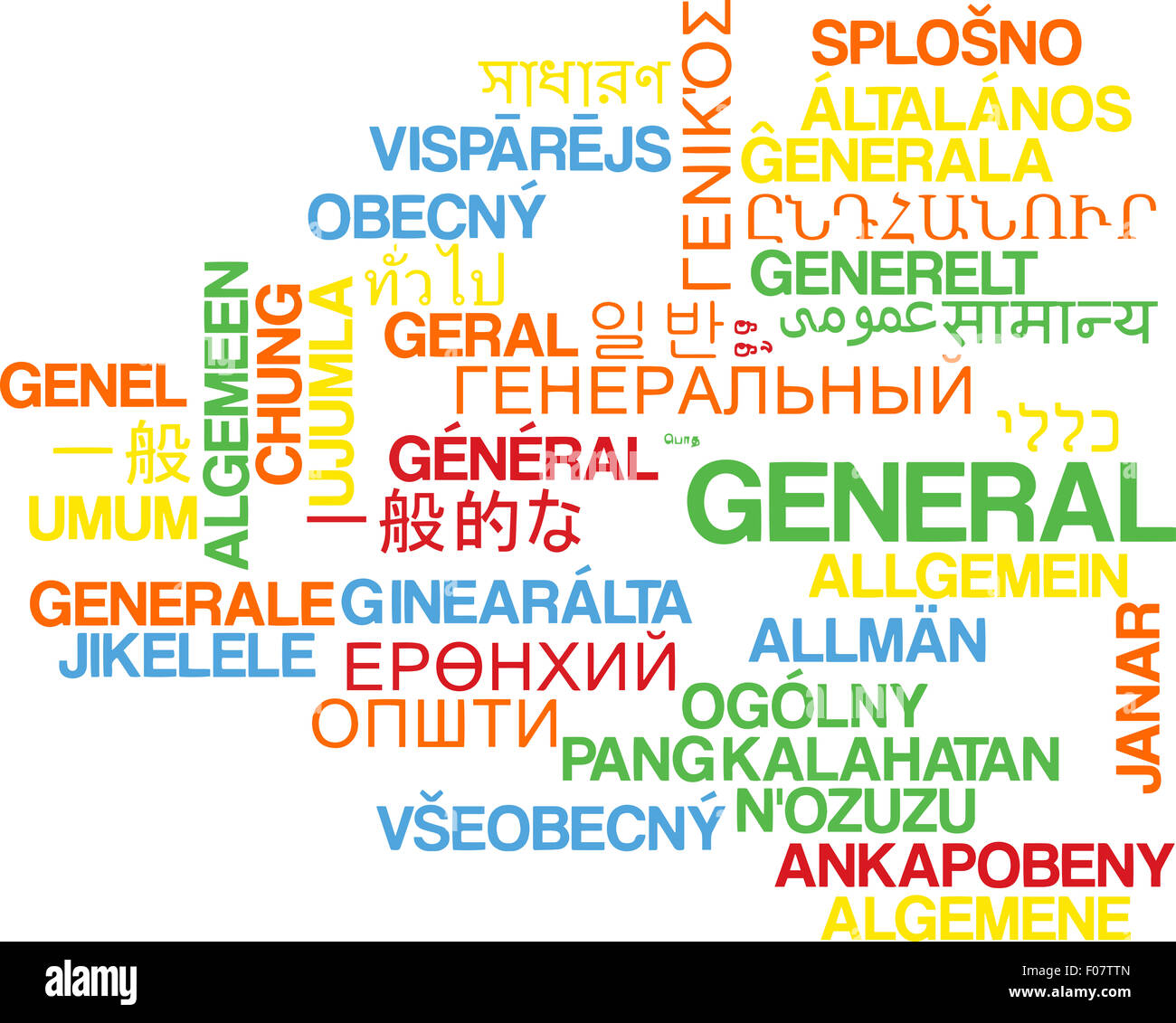 Foreign language concept word cloud hi-res stock photography and images ...