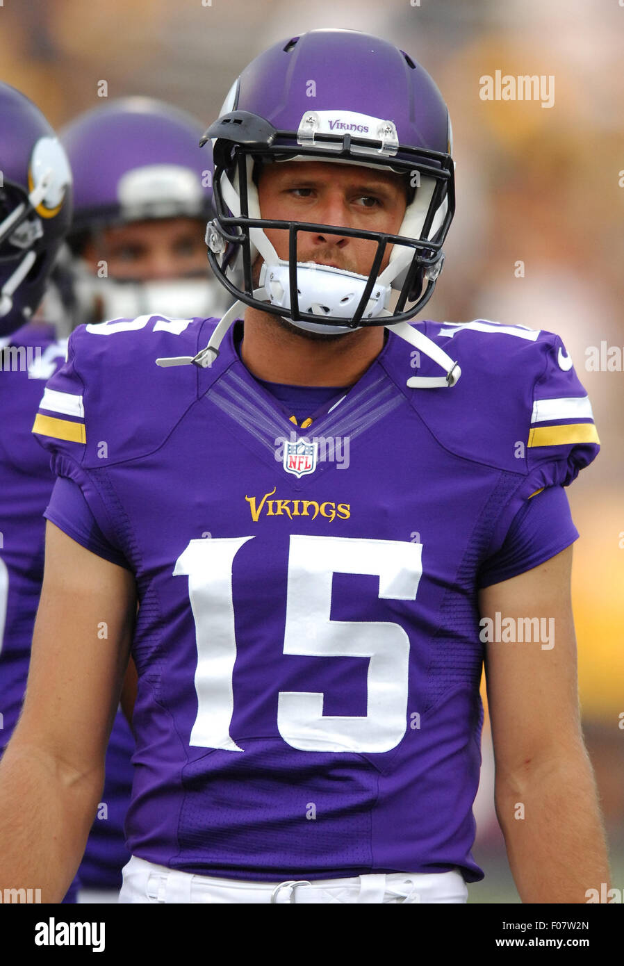 Canton, Ohio. 9th Aug, 2015. Isaac Fruechte #15 during the NFL/Hall of ...