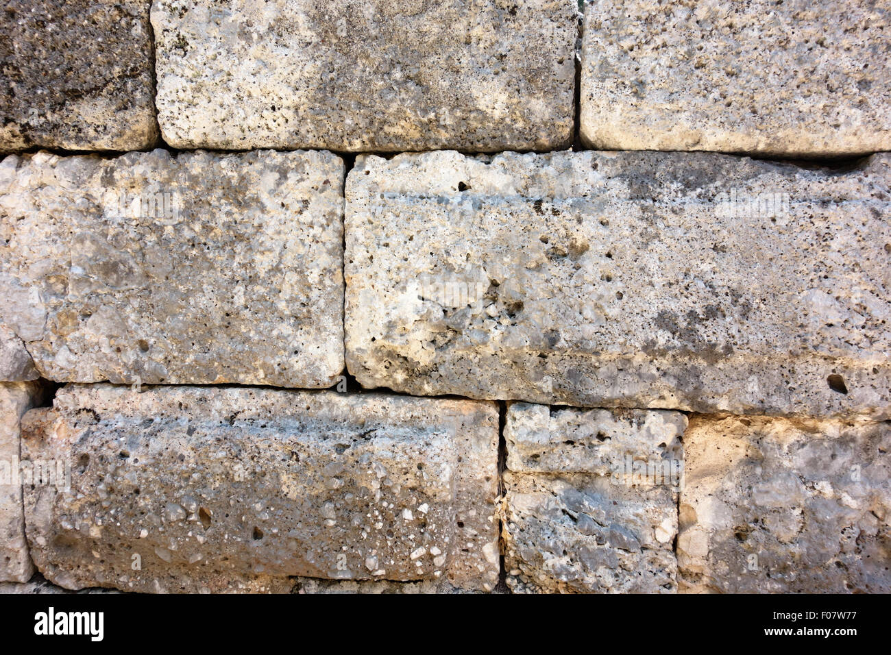 ancient stone wall background Stock Photo - Alamy
