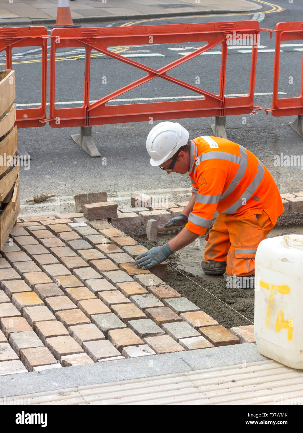Civil engineering works road block hi-res stock photography and images ...