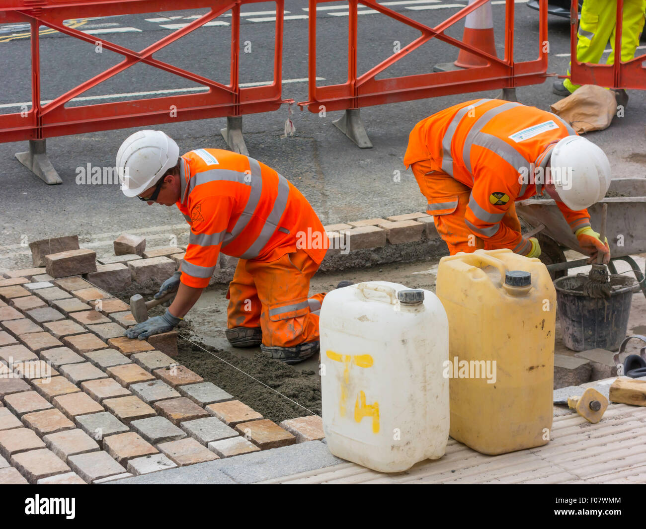 Civil engineering works road block hi-res stock photography and images ...