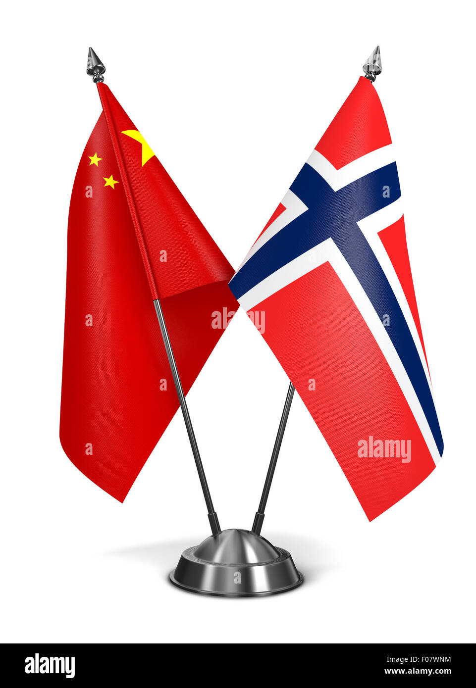 Small national flags norway hi-res stock photography and images - Alamy