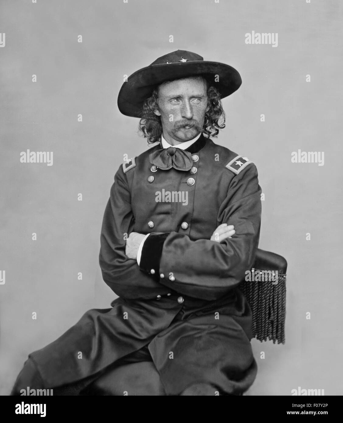 George armstrong custer hi-res stock photography and images - Alamy