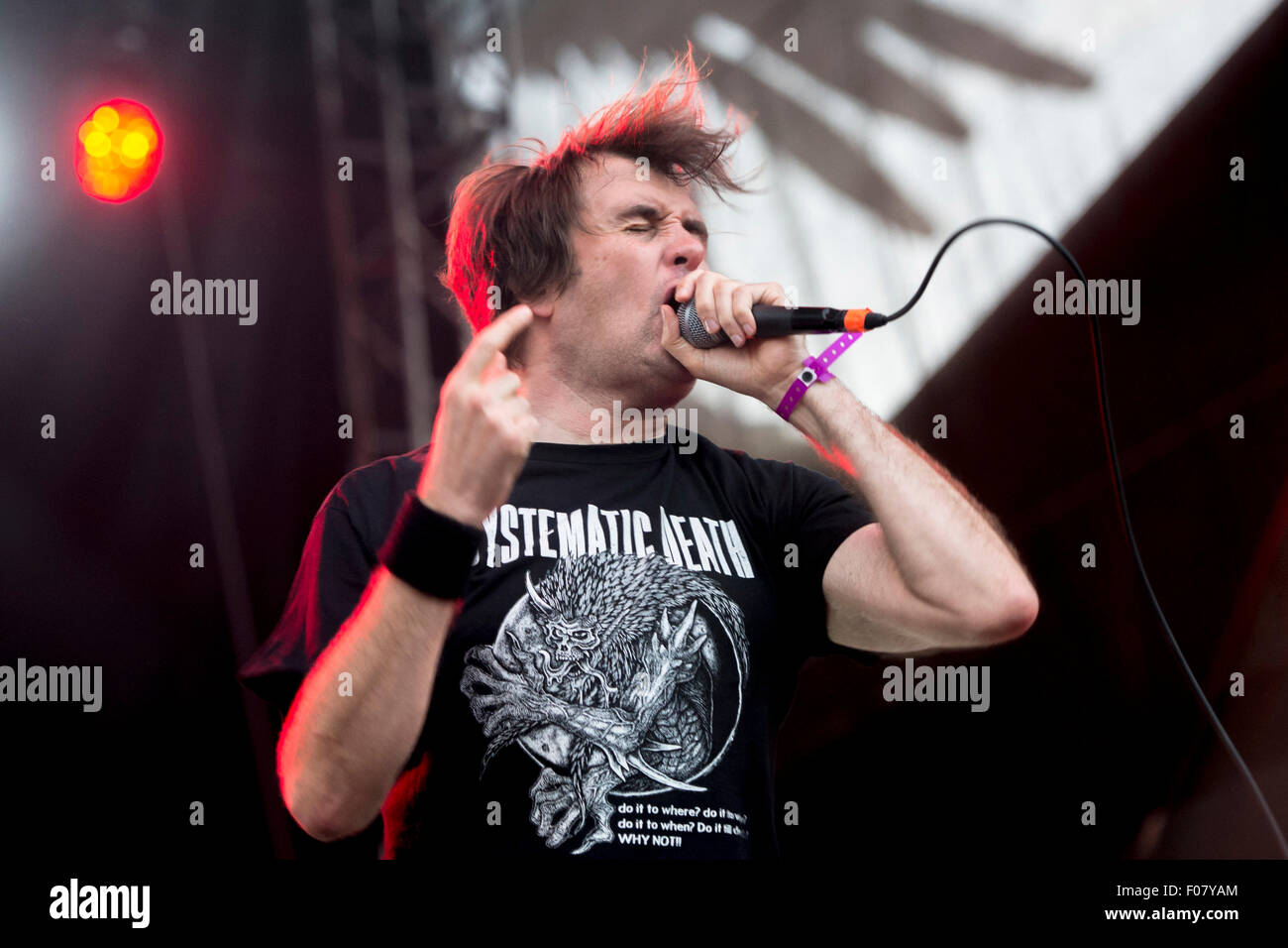 Josefov, Czech Republic. 07th Aug, 2015. British Mark "Barney" Greenway ...