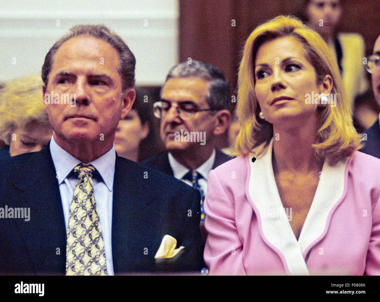 In this file photo taken on July 15, 1996, Frank Gifford, left, and his ...