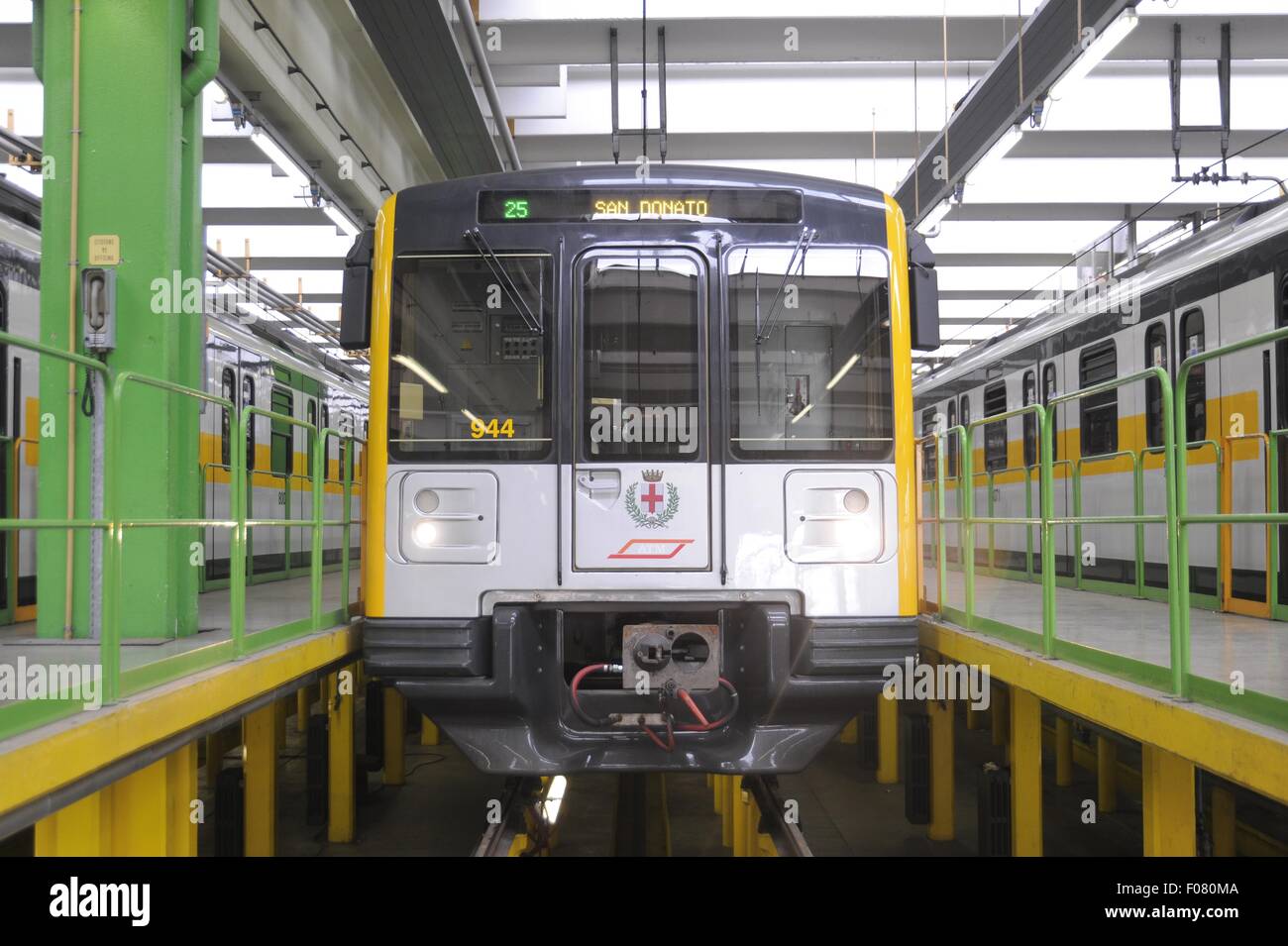 Milan (Italy) ATM (Milan Transportation Company ), depot and workshop ...