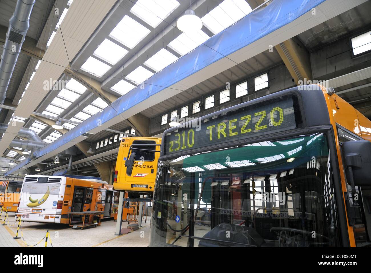 Milan (Italy) ATM (Milan Transportation Company ), depot and workshop ...