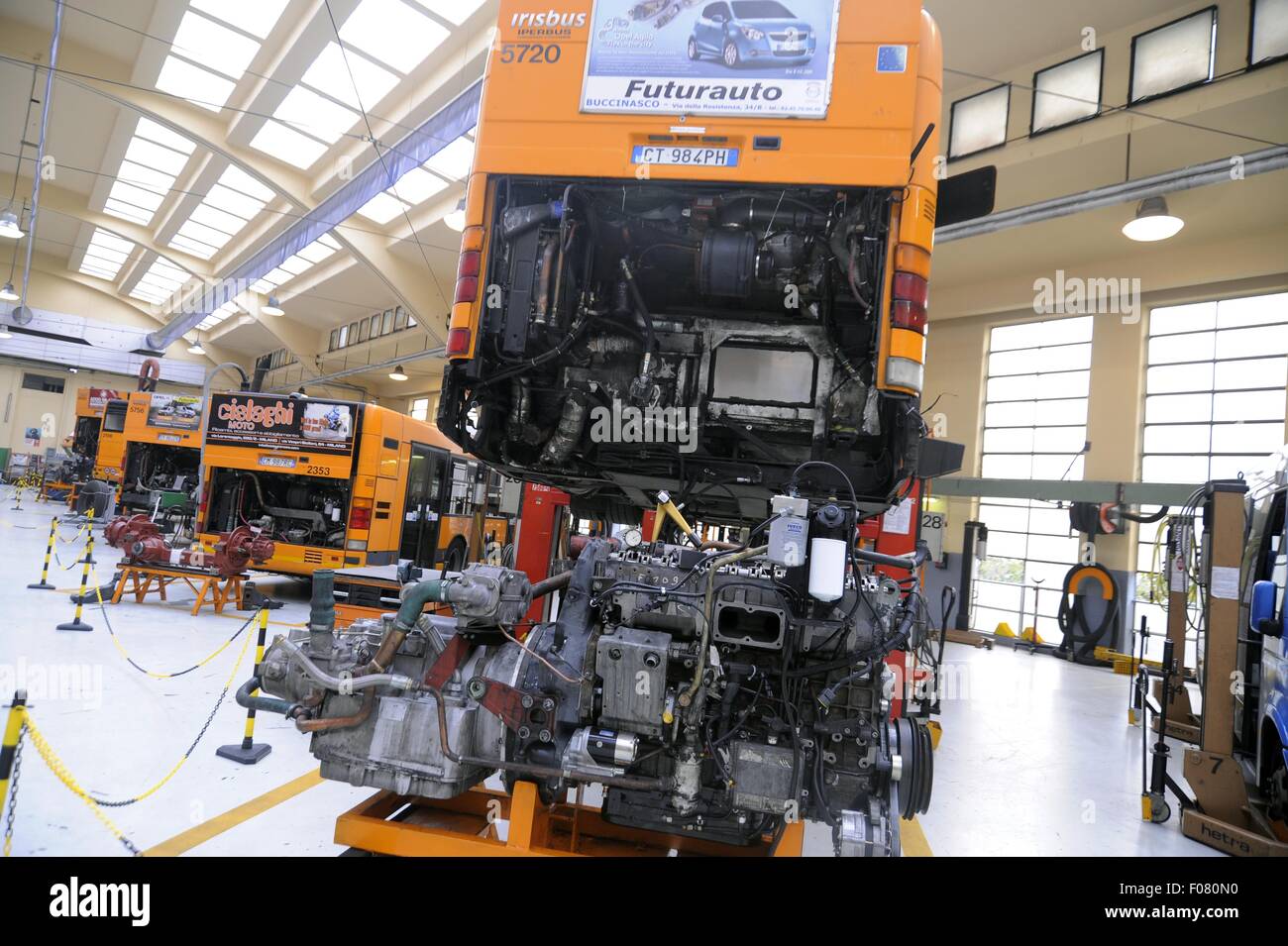 Milan (Italy) ATM (Milan Transportation Company ), depot and workshop ...