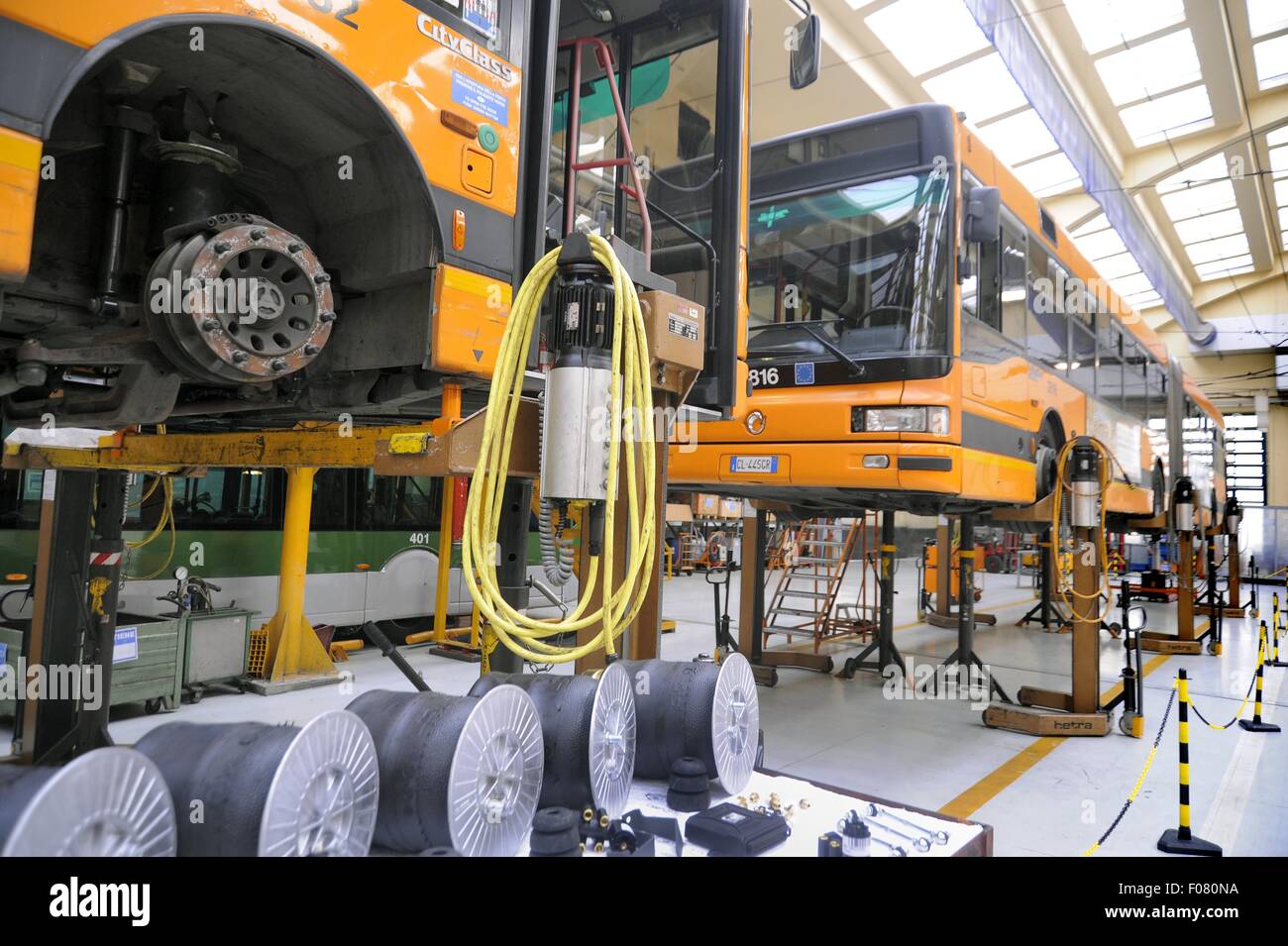 Milan (Italy) ATM (Milan Transportation Company ), depot and workshop ...