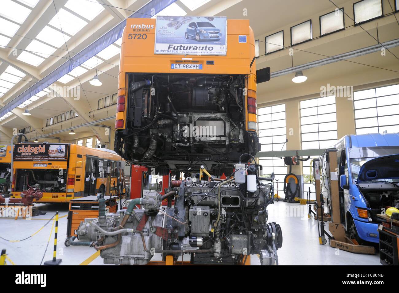 Milan (Italy) ATM (Milan Transportation Company ), depot and workshop ...