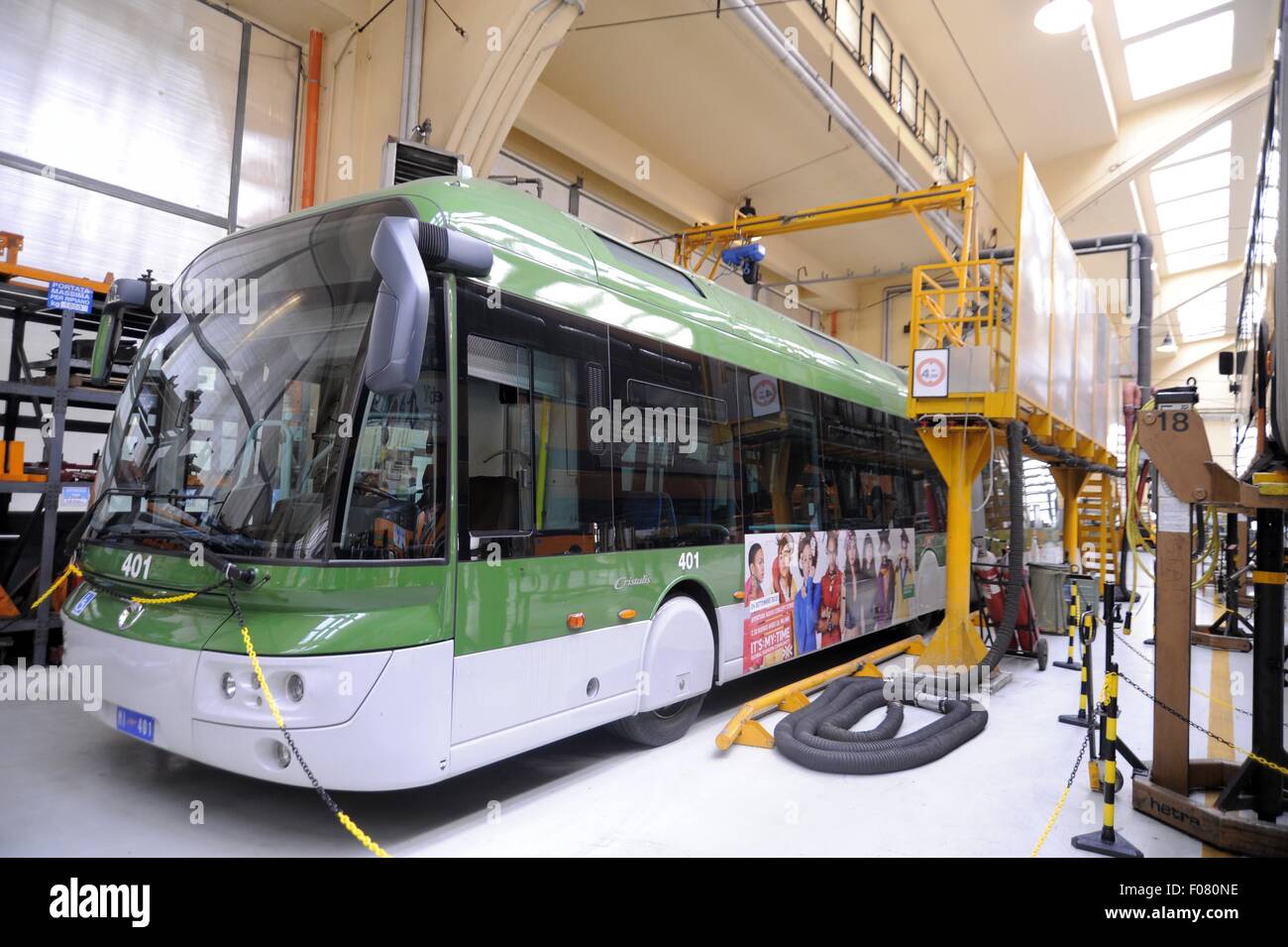 Milan (Italy) ATM (Milan Transportation Company ), depot and workshop ...