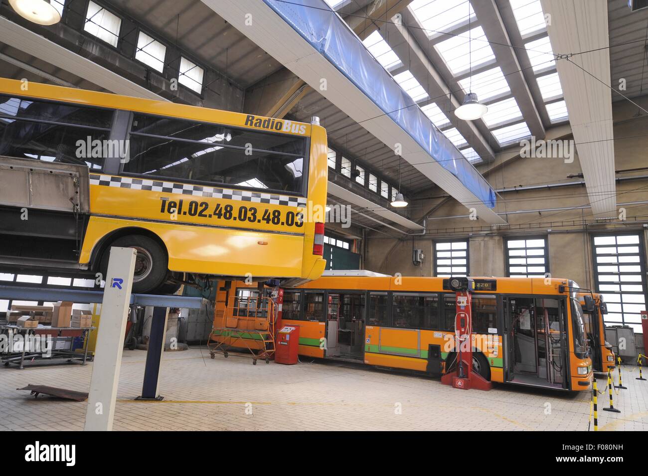 Milan (Italy) ATM (Milan Transportation Company ), depot and workshop ...
