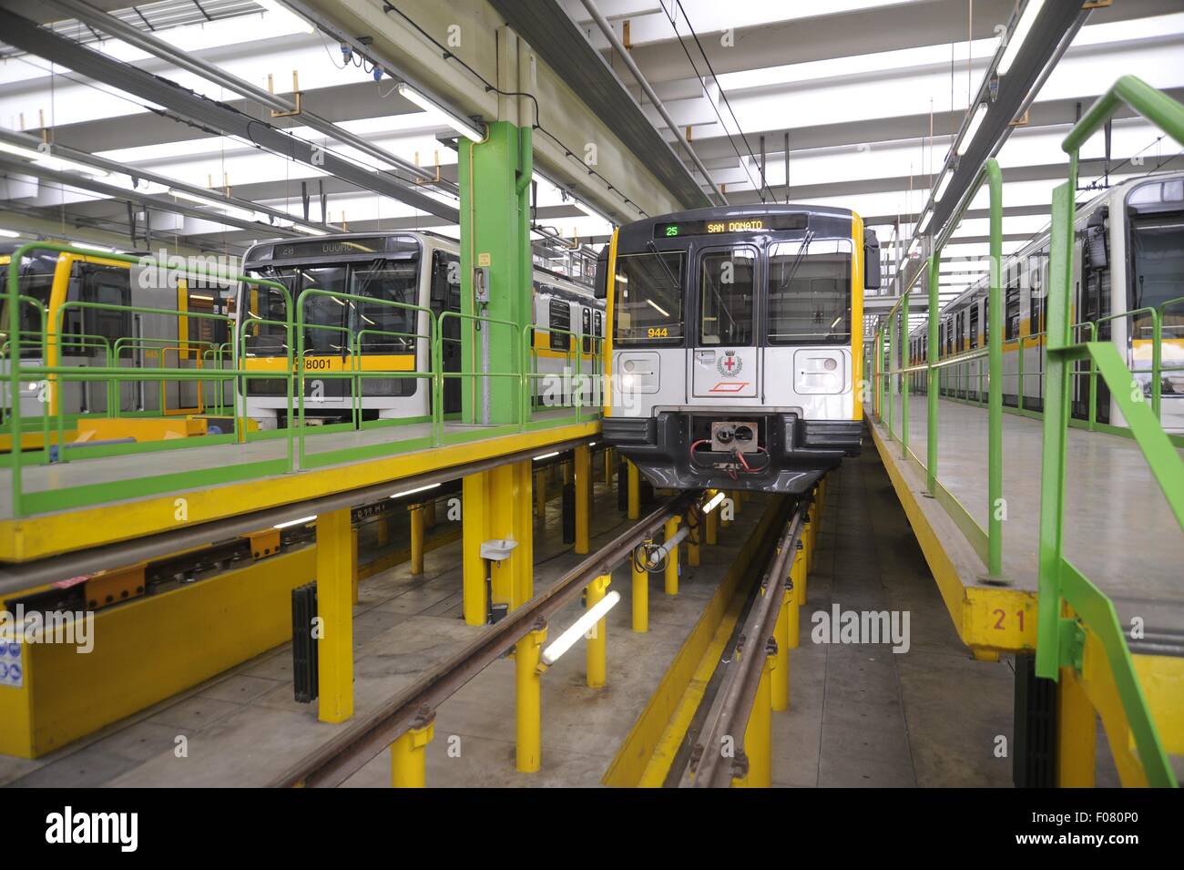 Milan (Italy) ATM (Milan Transportation Company ), depot and workshop ...