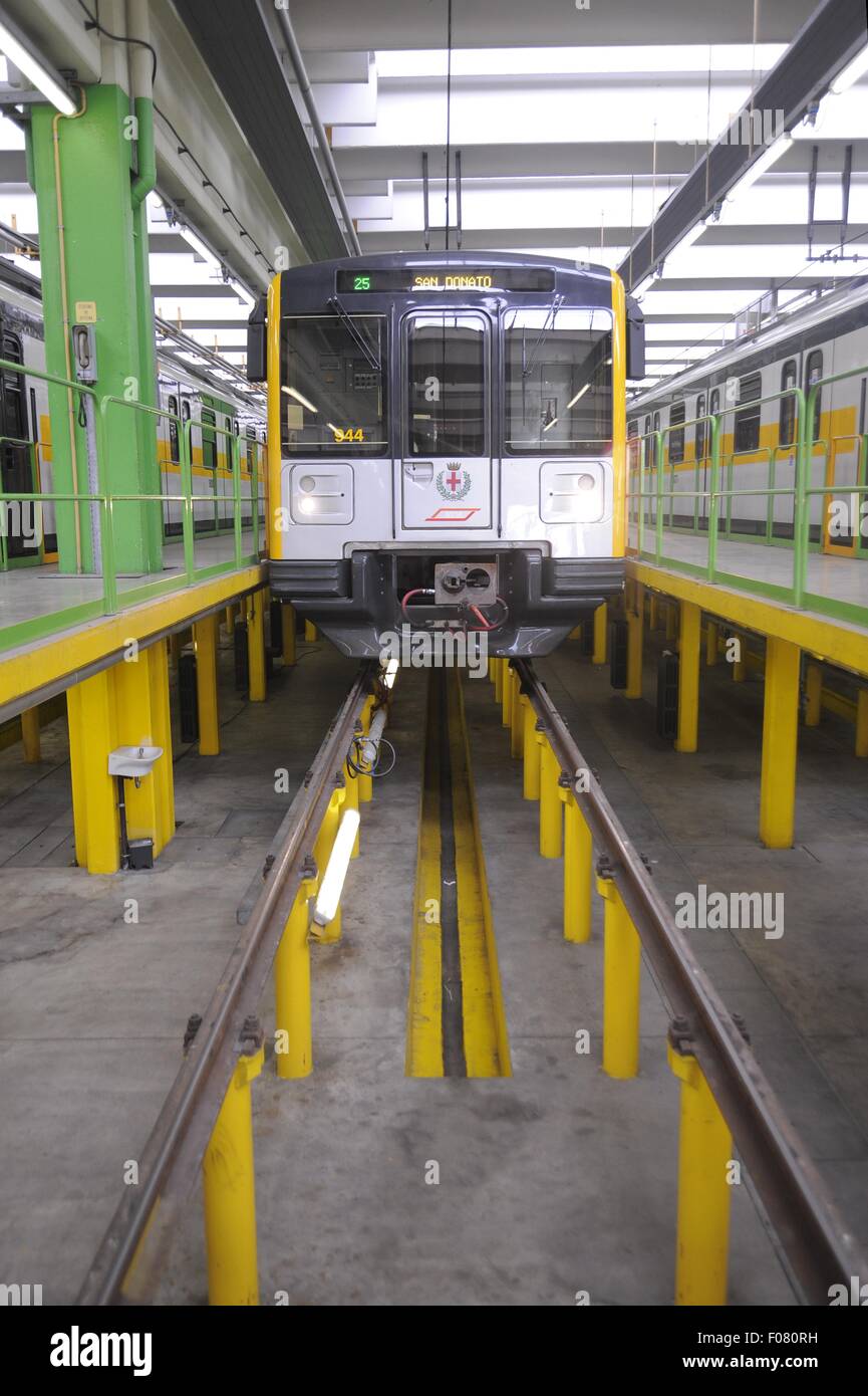 Milan (Italy) ATM (Milan Transportation Company ), depot and workshop ...