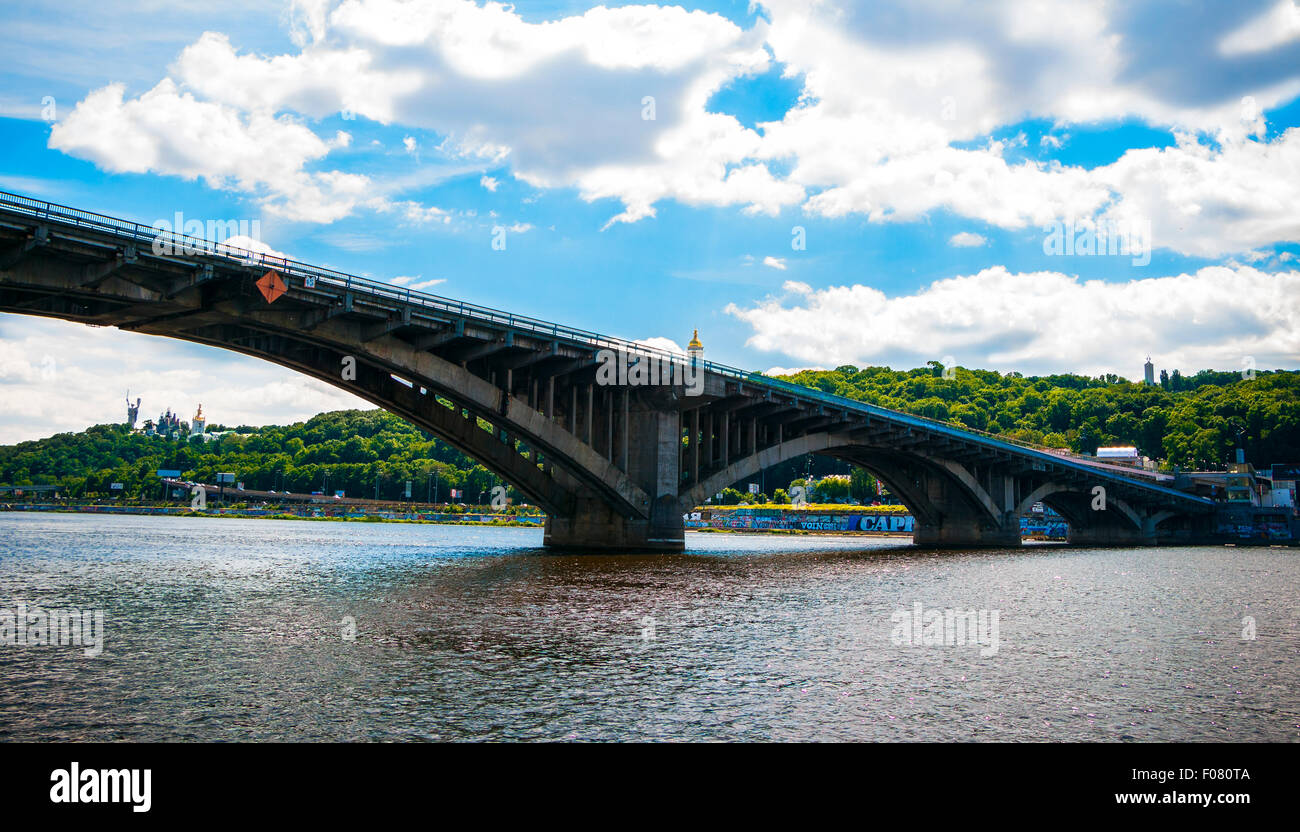 Kyiv ukraine metro bridge in hi-res stock photography and images - Alamy