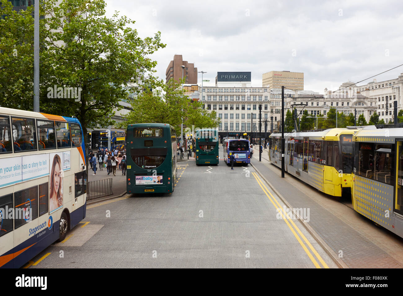 Manchester piccadilly gardens hi-res stock photography and images - Alamy