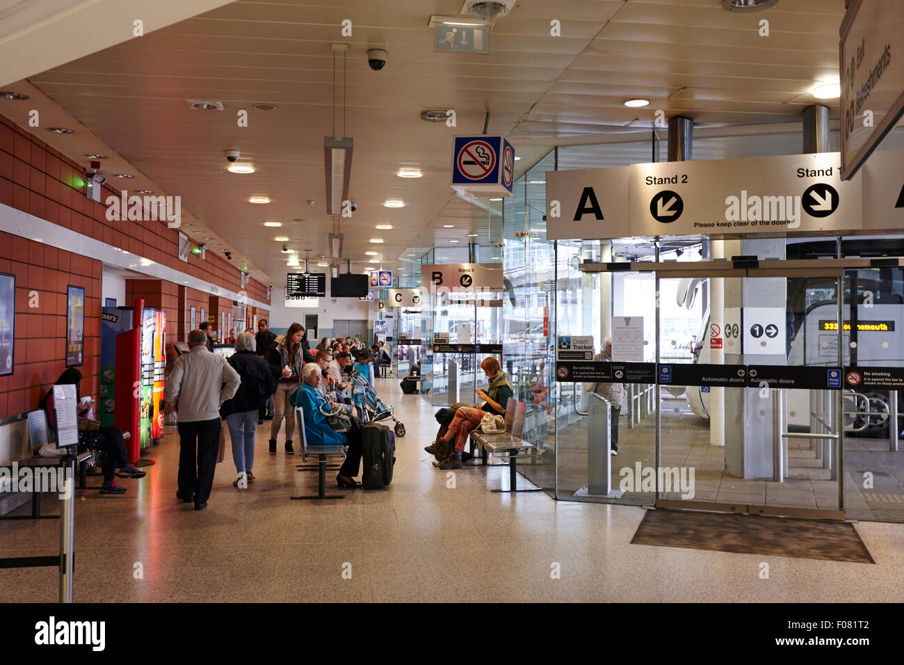 Bus station interior hi-res stock photography and images - Alamy