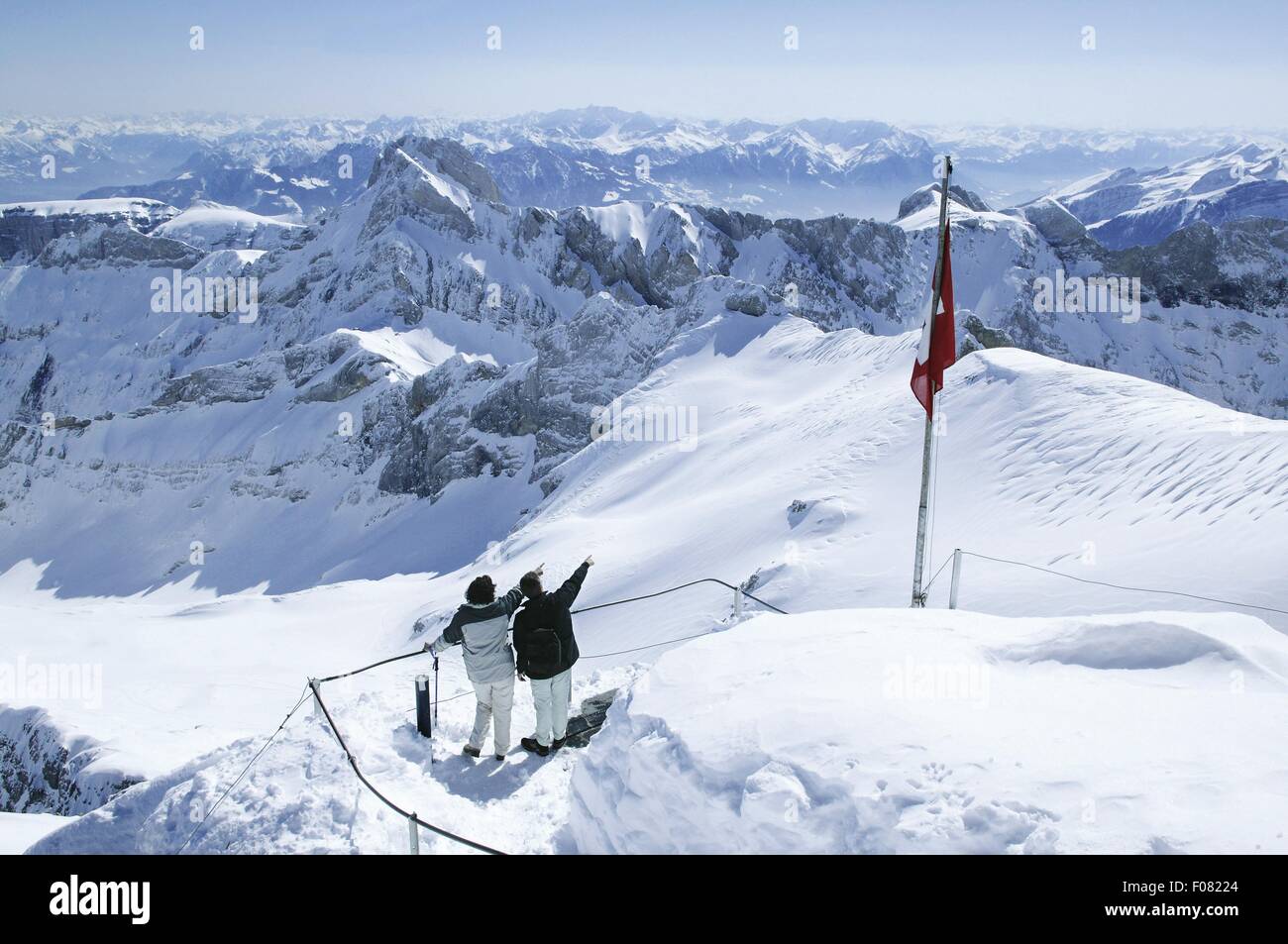 Overview hills peaks covered hi-res stock photography and images - Alamy