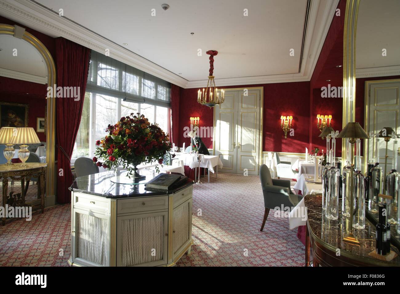 Interior of restaurant, Germany Stock Photo - Alamy