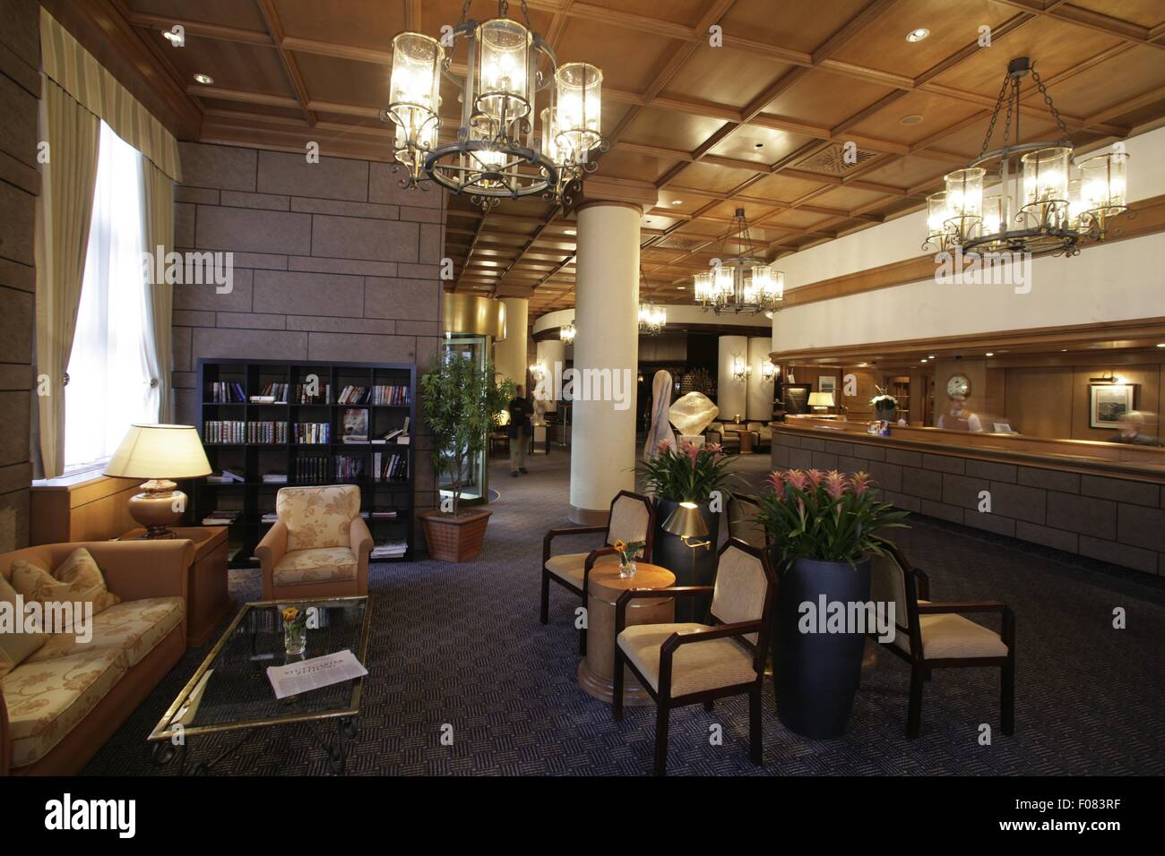 Reception hotel sitting area germany hi-res stock photography and ...