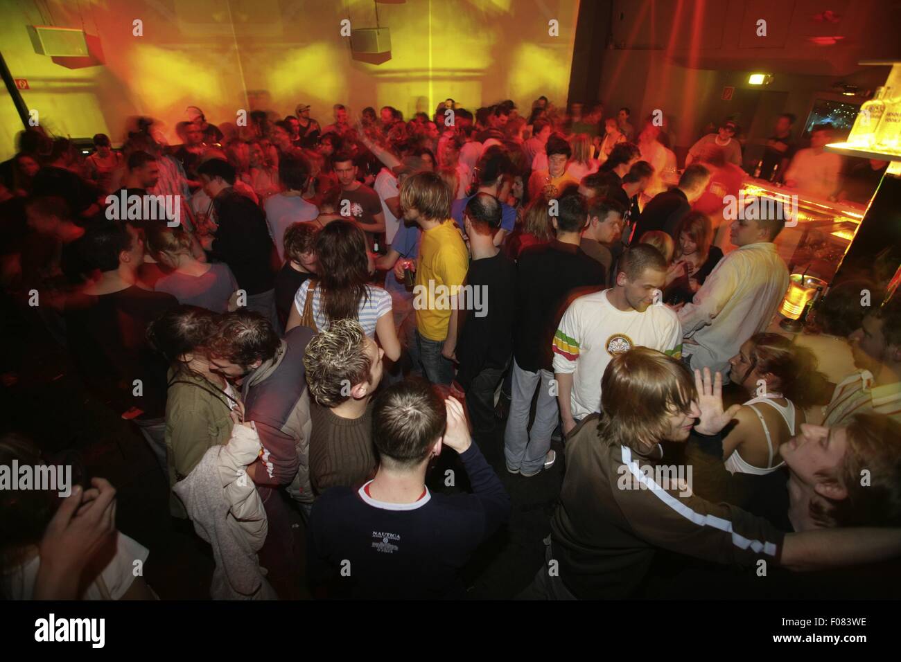 Crowd in restaurant, Germany Stock Photo - Alamy