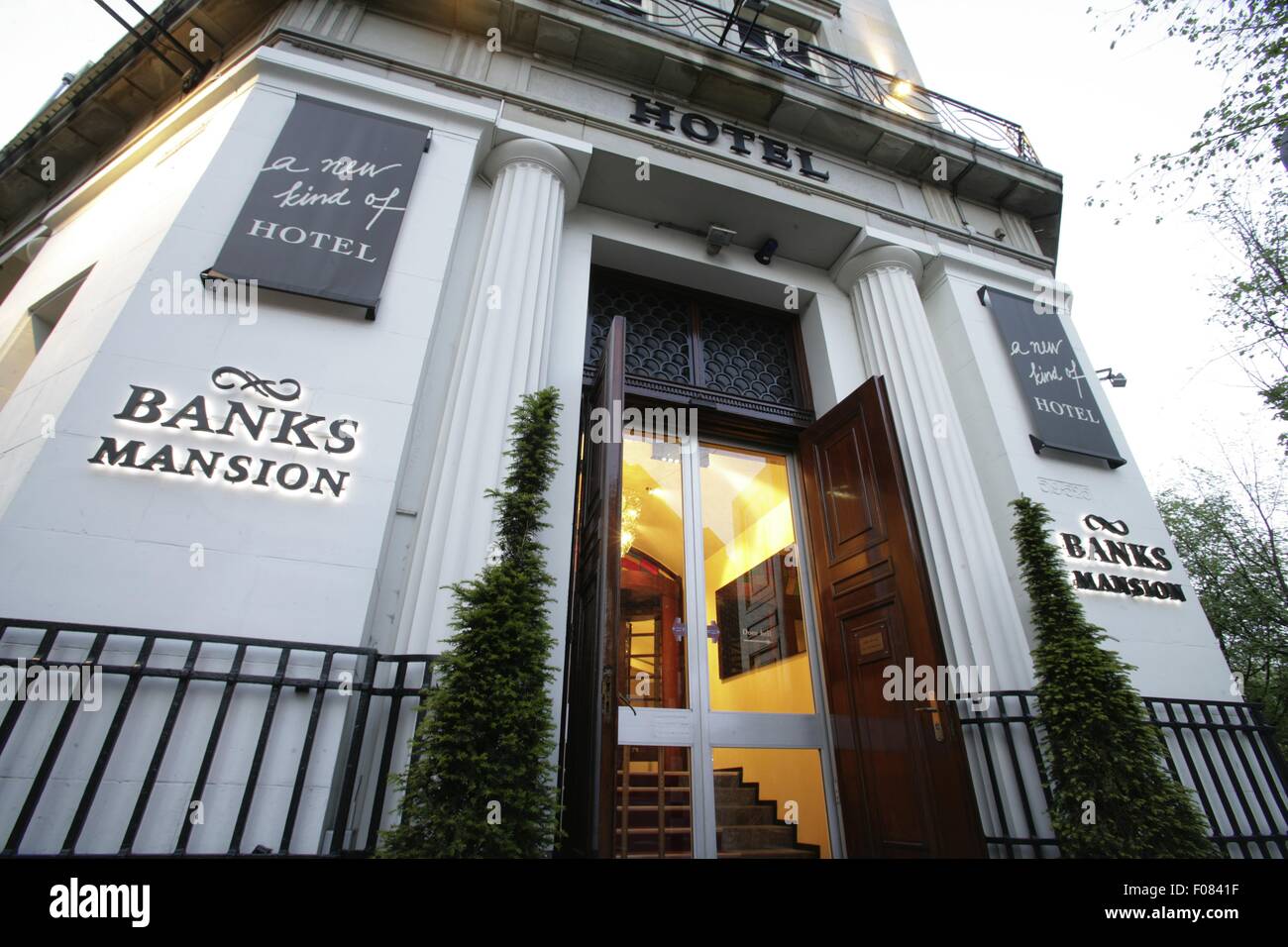 Entrance of Banks Mansion in Amsterdam, Netherlands Stock Photo - Alamy