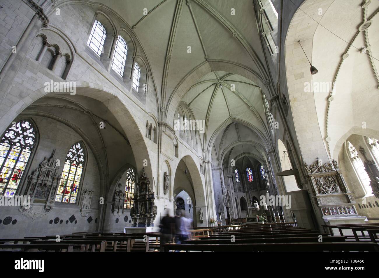 Interior of church, Germany Stock Photo - Alamy