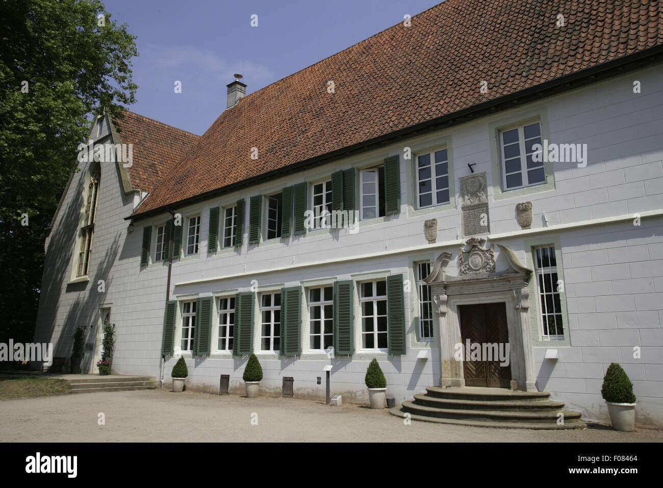 Exterior of house, Germany Stock Photo - Alamy