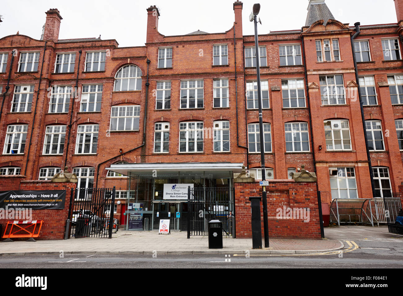 Shena Simon campus Manchester college building England UK Stock Photo ...