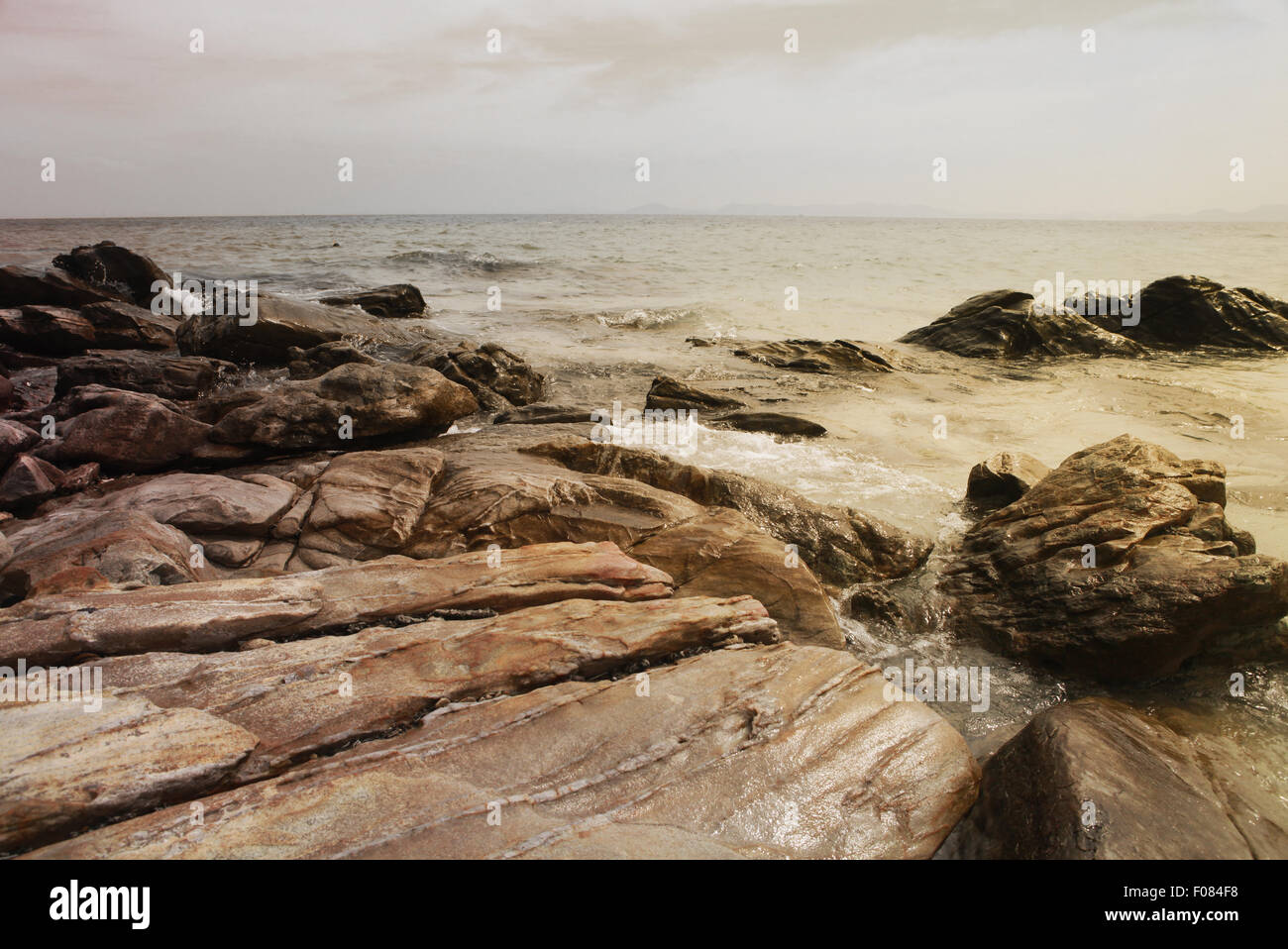 Beautiful seascape rocks hi-res stock photography and images - Alamy