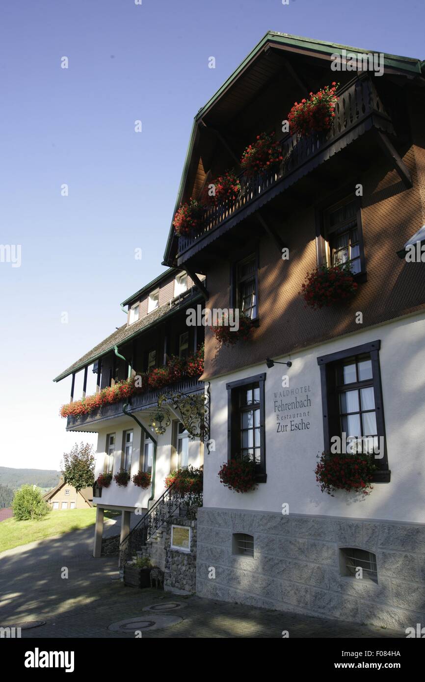Facade of restaurant, Germany Stock Photo - Alamy