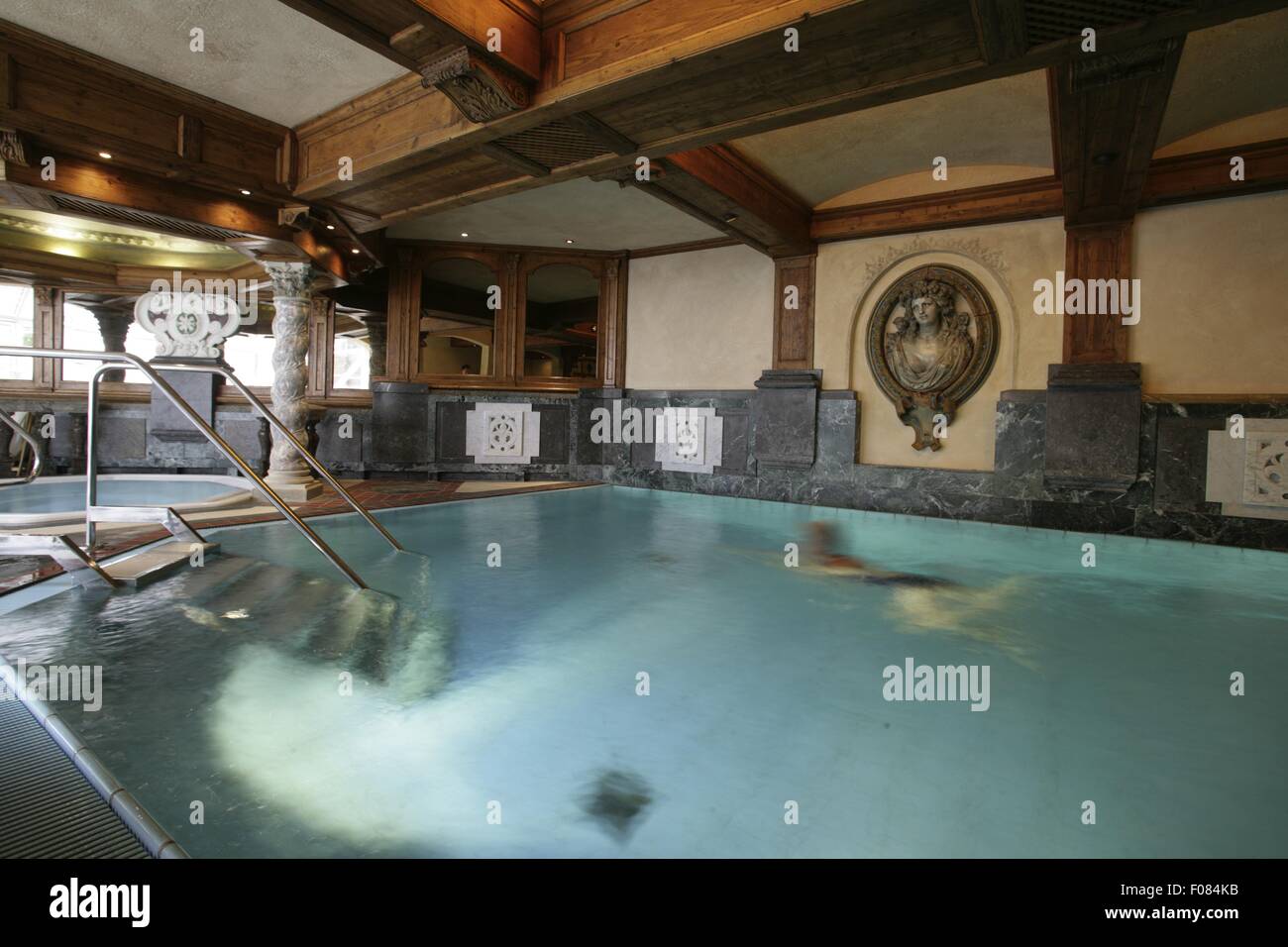 Swimming pool of Lindner Park Hotel, Bavaria, Germany Stock Photo - Alamy