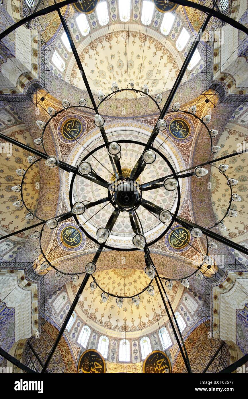 Interior domes new mosque mosque hi-res stock photography and images ...