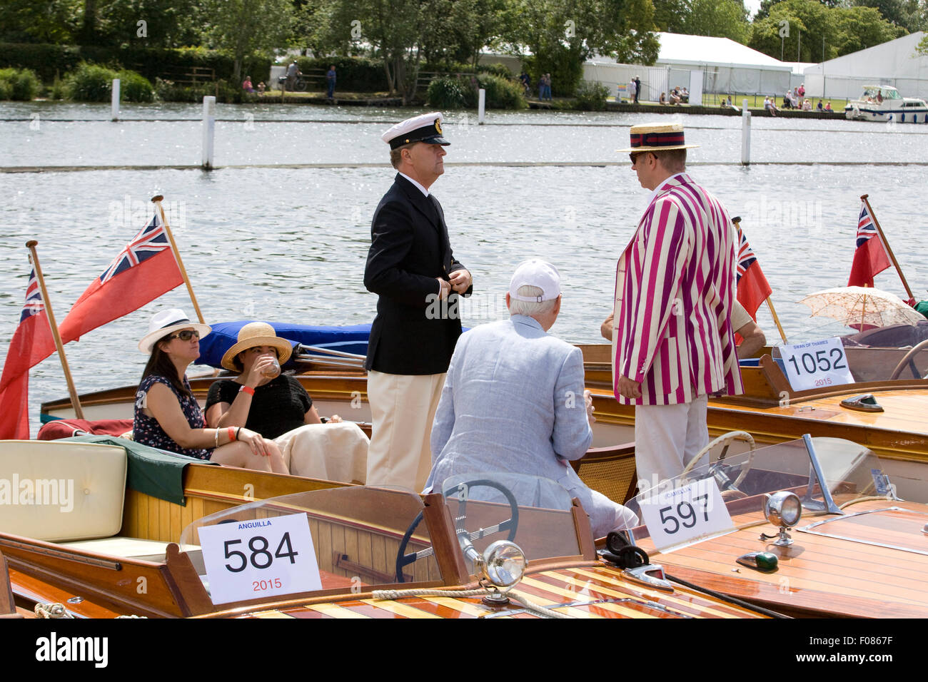 Having afternoon tea on board a Traditional wooden Slipper launch on ...